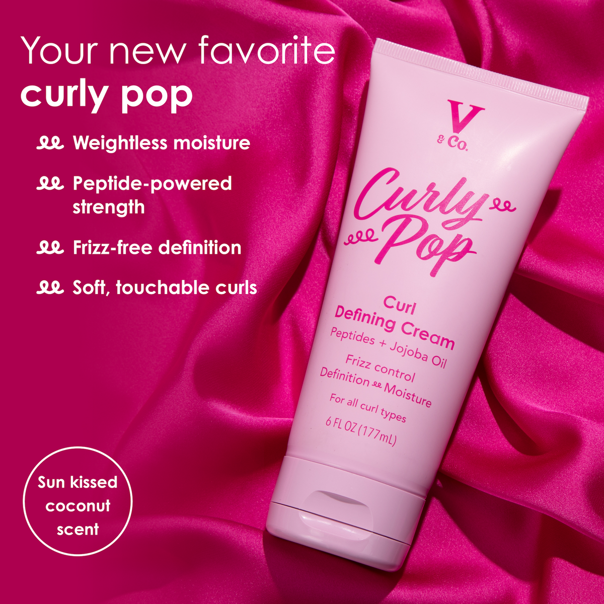 Curly Pop Curl Defining Shampoo & Conditioner – V&Co. Beauty