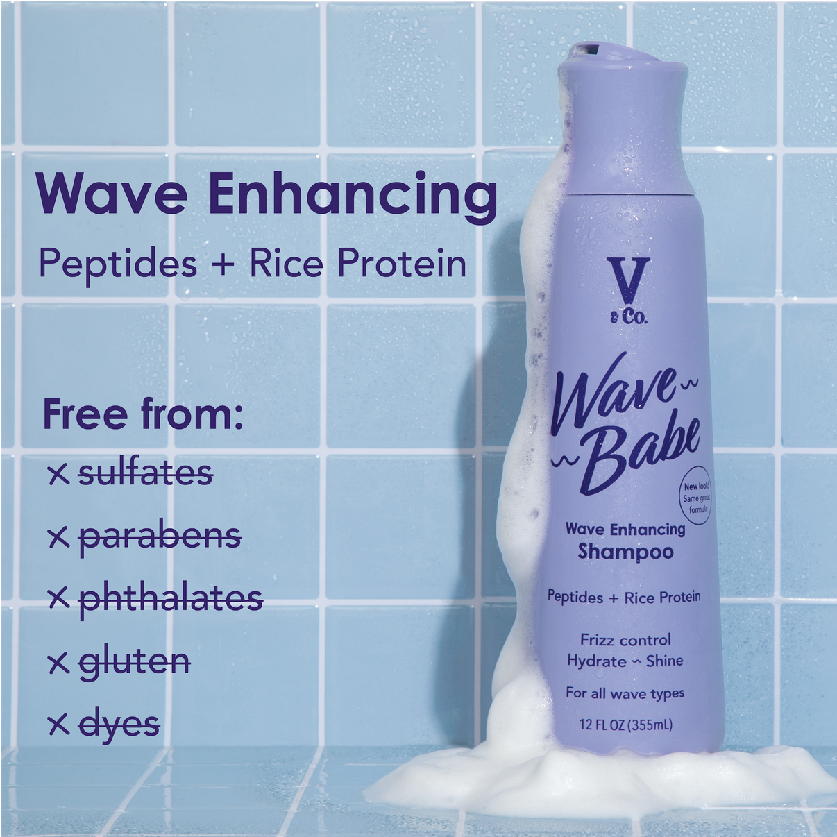 Wave Babe Wave Enhancing Shampoo & Conditioner – V&Co. Beauty