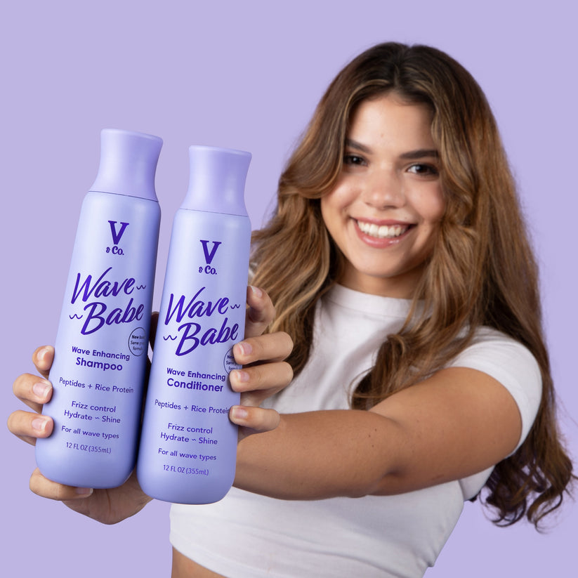 Wave Babe Wave Enhancing Shampoo & Conditioner – V&Co. Beauty