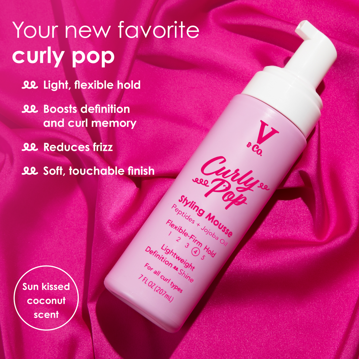 Curly Pop Curl Defining Shampoo & Conditioner – V&Co. Beauty